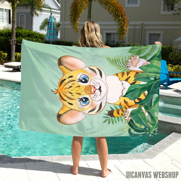 Beba tigar - Peškir za plažu