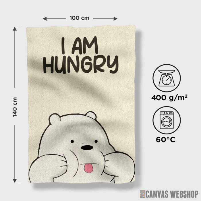 Meda je gladan - Peškir za plažu