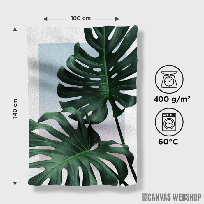 Monstera biljka - Peškir za plažu