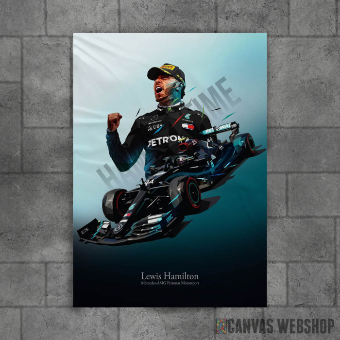 Lewis Hamilton 2020 - klasičan poster