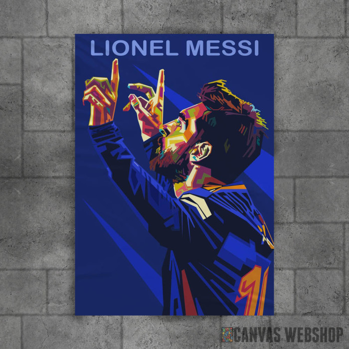 Lionel Messi Pop Art VI - klasičan poster