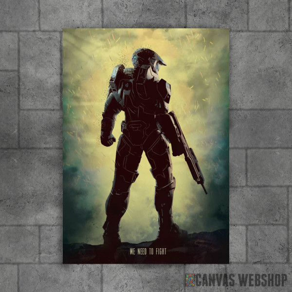 Master Chief abstract - klasičan poster