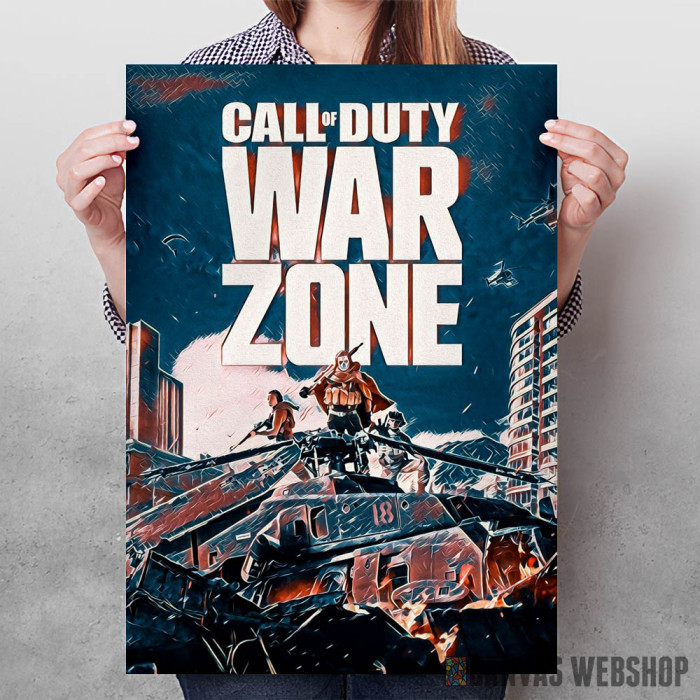 Call of Duty Warzone - klasičan poster