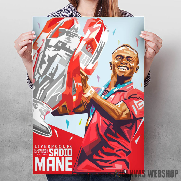 Sadio Mane Pop Art I - klasičan poster