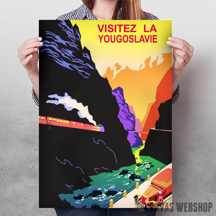 Visit Yugoslavia - klasičan poster