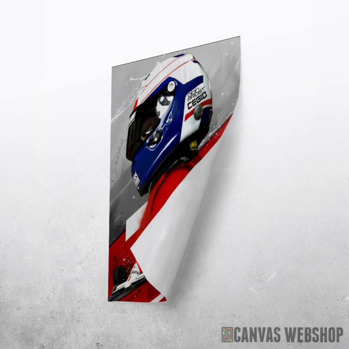 Alain Prost F1 - klasičan poster