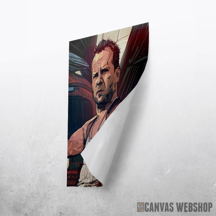 Brus Vilis - klasičan poster