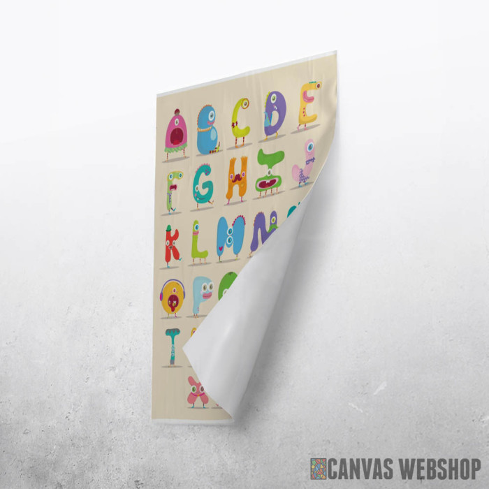 Engleska Abeceda - klasičan poster