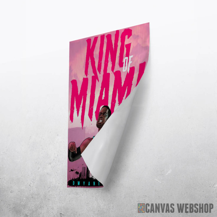Miami King - klasičan poster