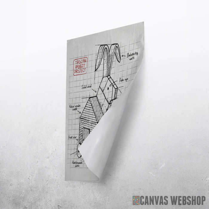 Trojan Rabbit Project - klasičan poster