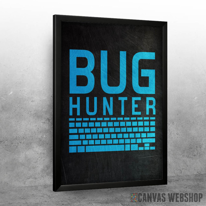 Bug Hunter - uramljen poster