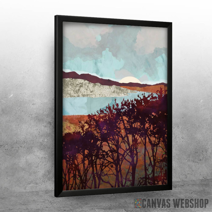 Fall Foliage - uramljen poster