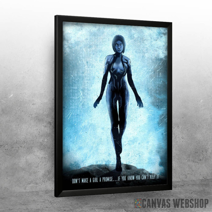 Halo - Cortana - uramljen poster