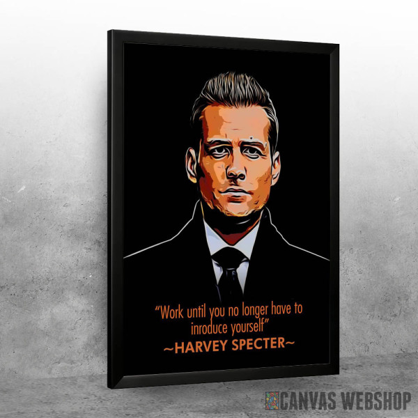 Harvey Specter - uramljen poster