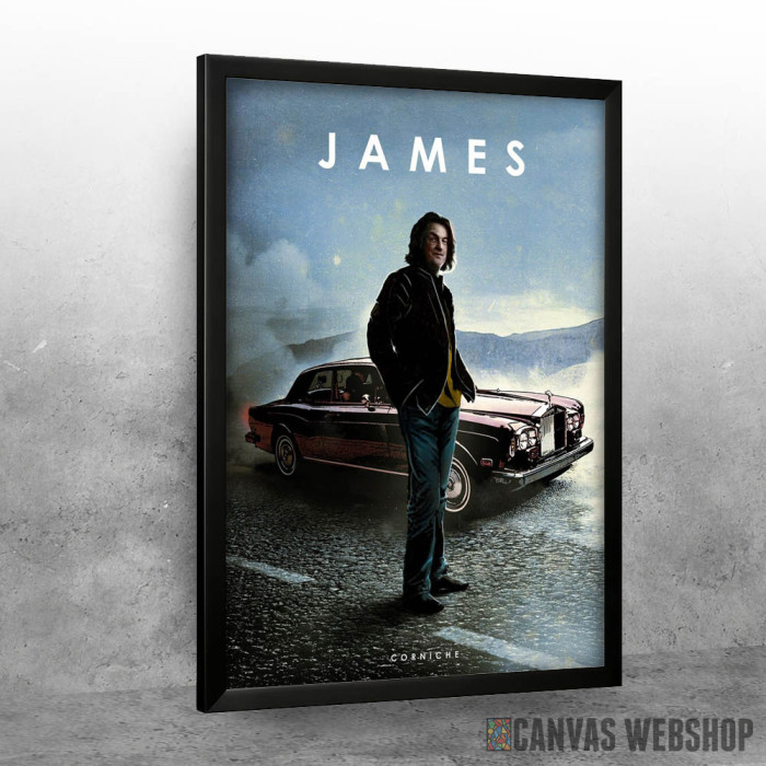 James - uramljen poster