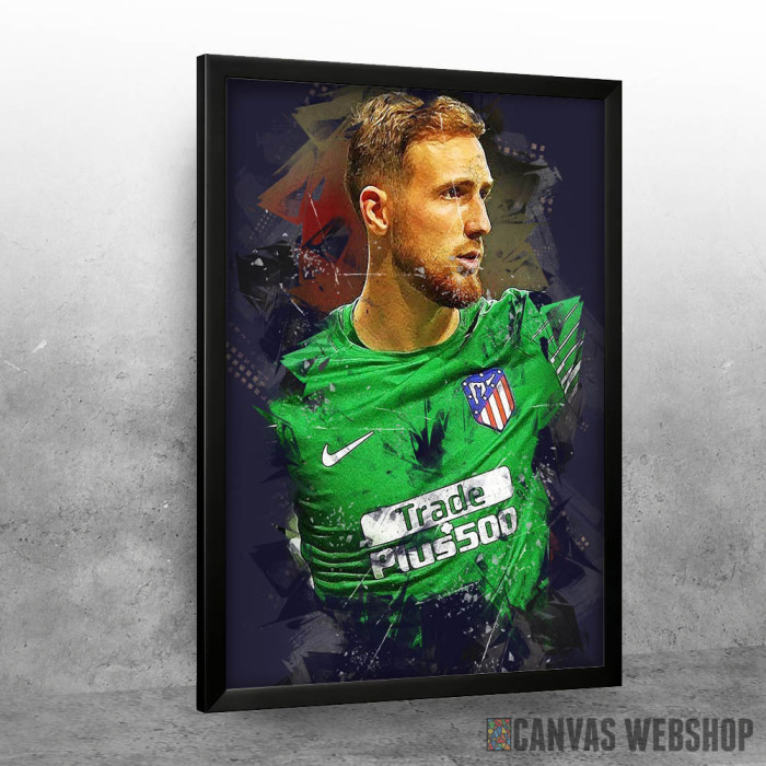 Jan Oblak 3 - uramljen poster