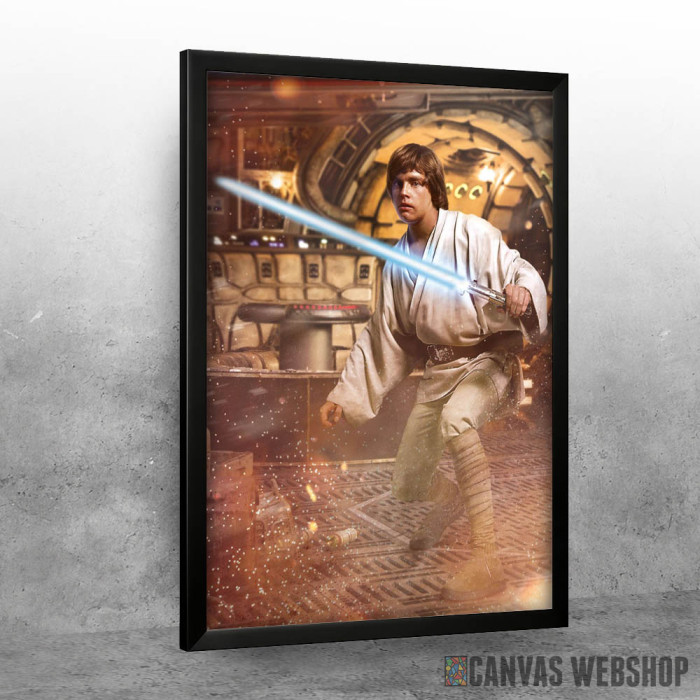 Luke Skywalker - uramljen poster