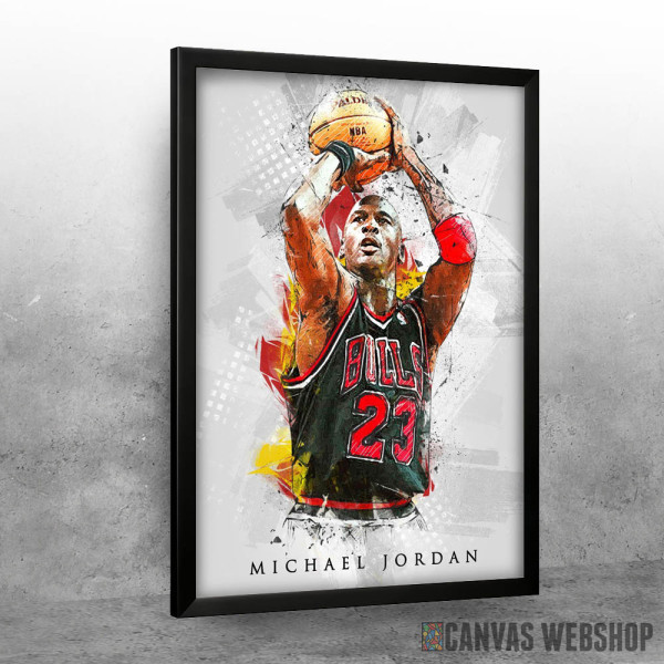 MJ 23 - uramljen poster