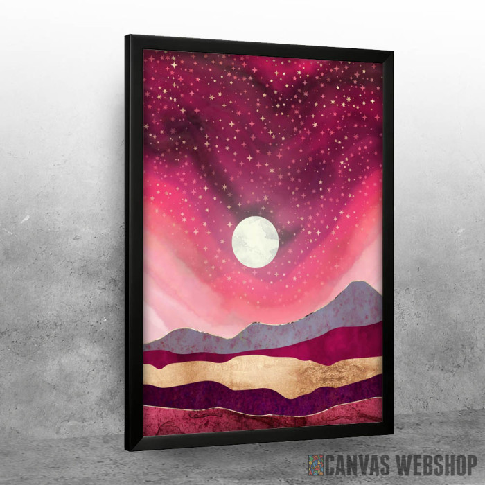 Scarlet Night - uramljen poster