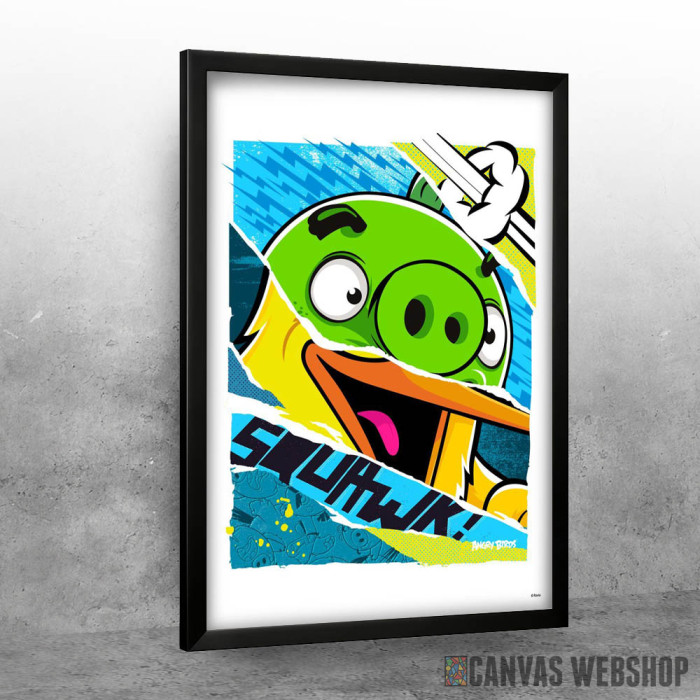 Squawk - uramljen poster
