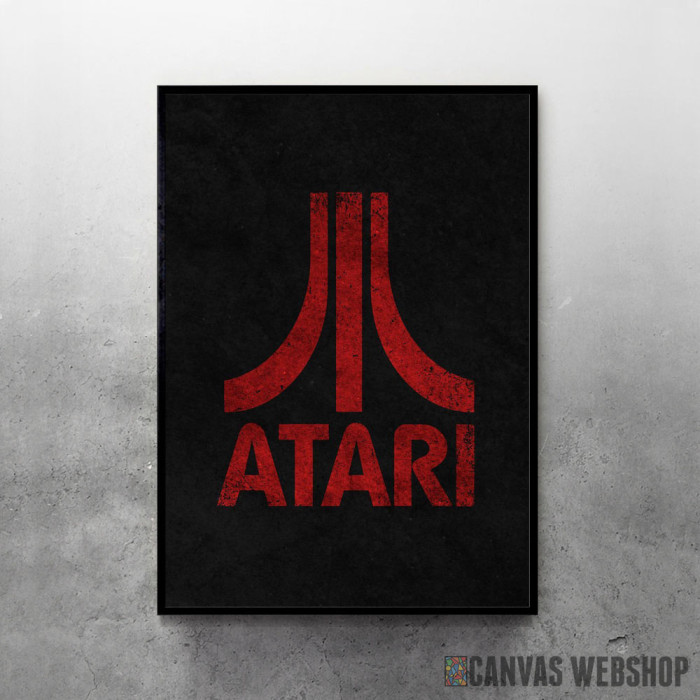 Atari Classic red - uramljen poster