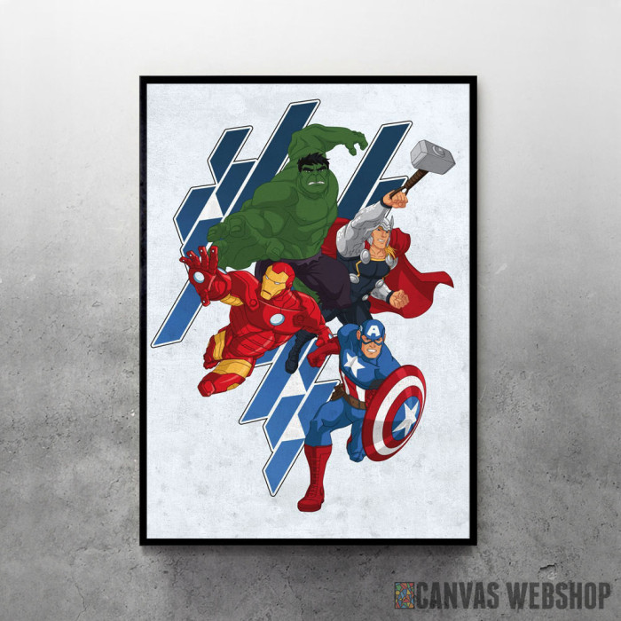 Avengers Assemble - uramljen poster