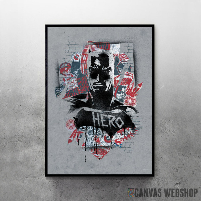 Batman Hero - uramljen poster