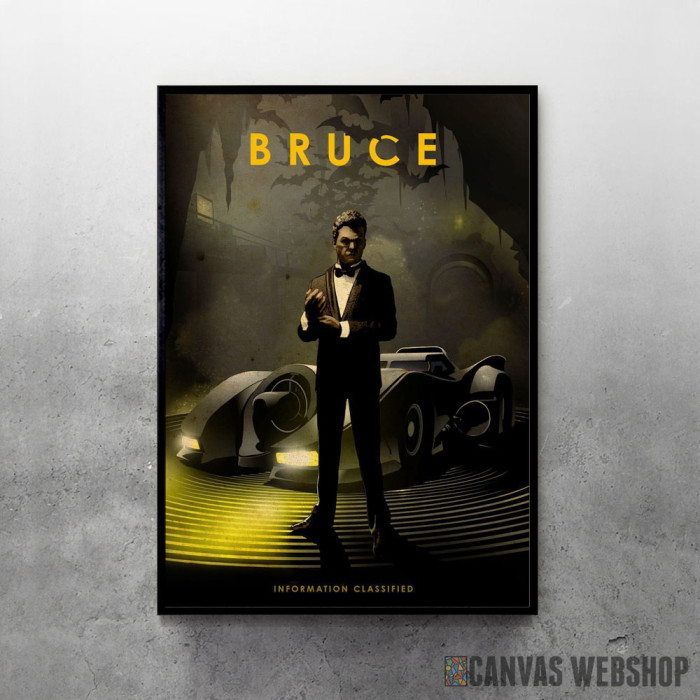 Bruce - uramljen poster