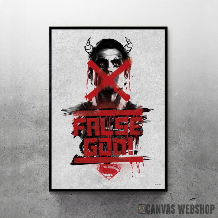False God! - uramljen poster
