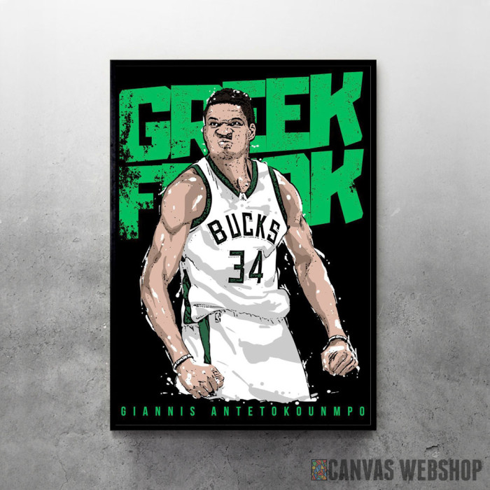 Greek Freak - uramljen poster