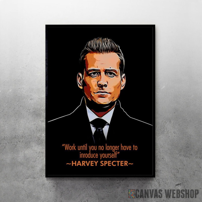 Harvey Specter - uramljen poster