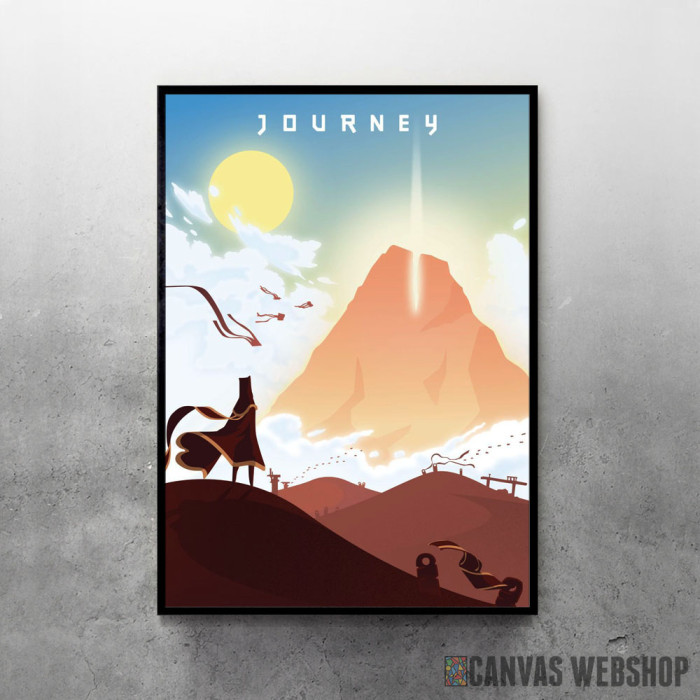Journey - uramljen poster