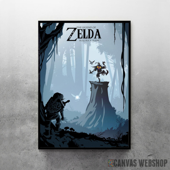 Legend of Zelda - uramljen poster