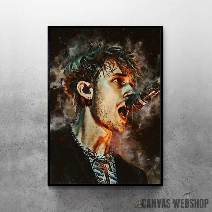 Machine Gun Kelly - uramljen poster