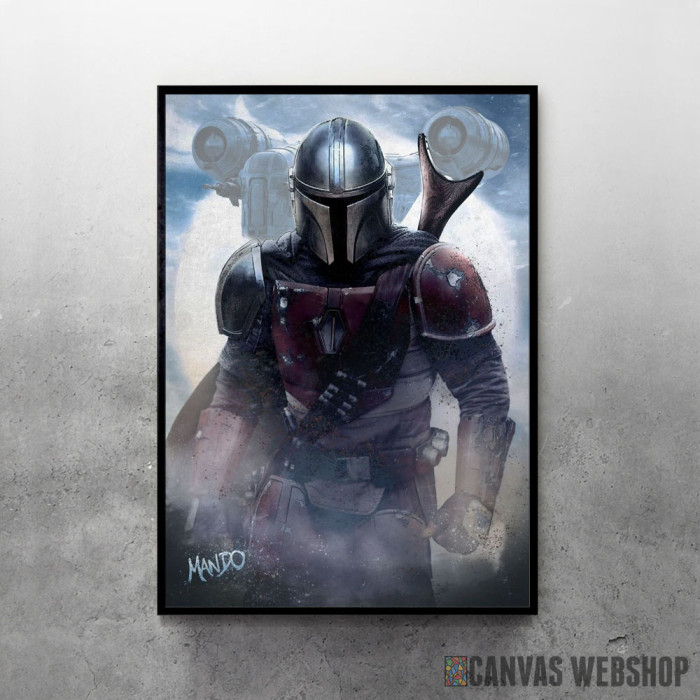 Mando - uramljen poster