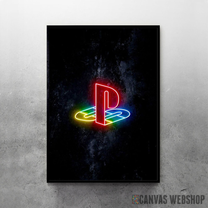 Playstation - uramljen poster