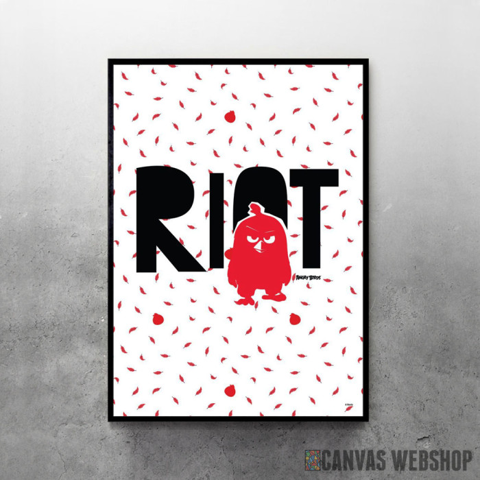 Riot - uramljen poster