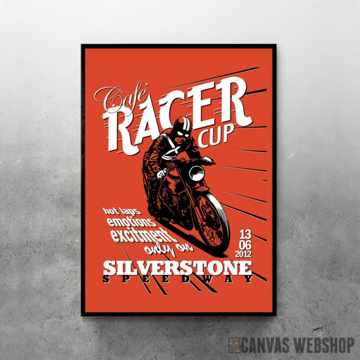 Silverstone Speedway - uramljen poster