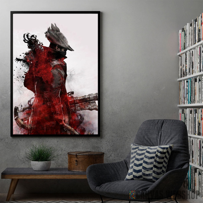 Blood video game - uramljen poster