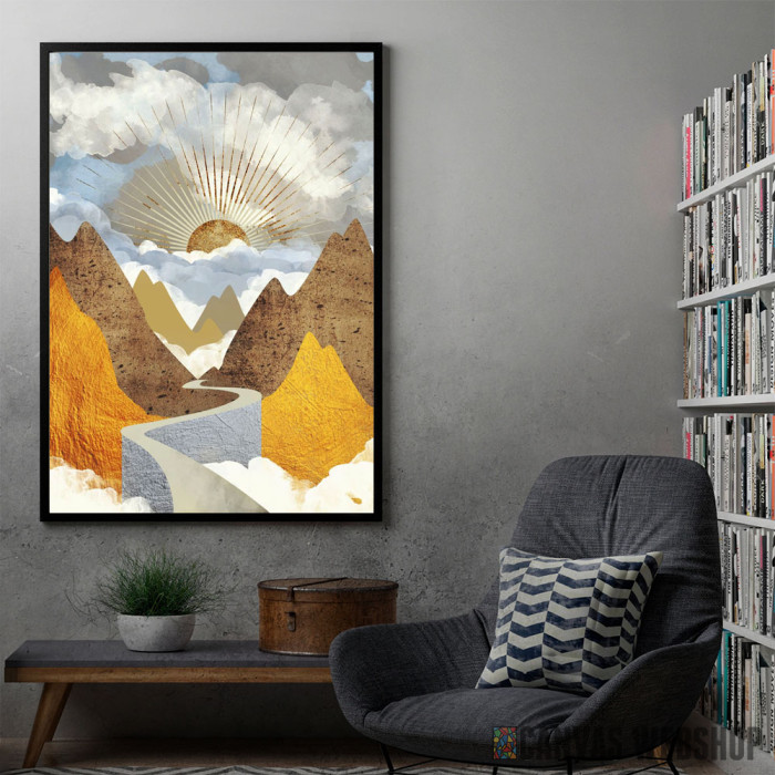 Bright Future - uramljen poster