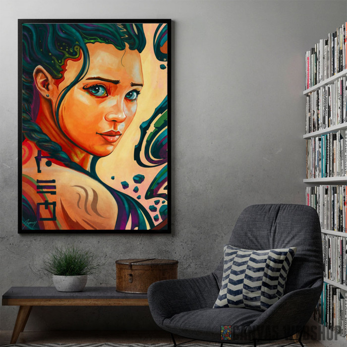 Gaea - uramljen poster
