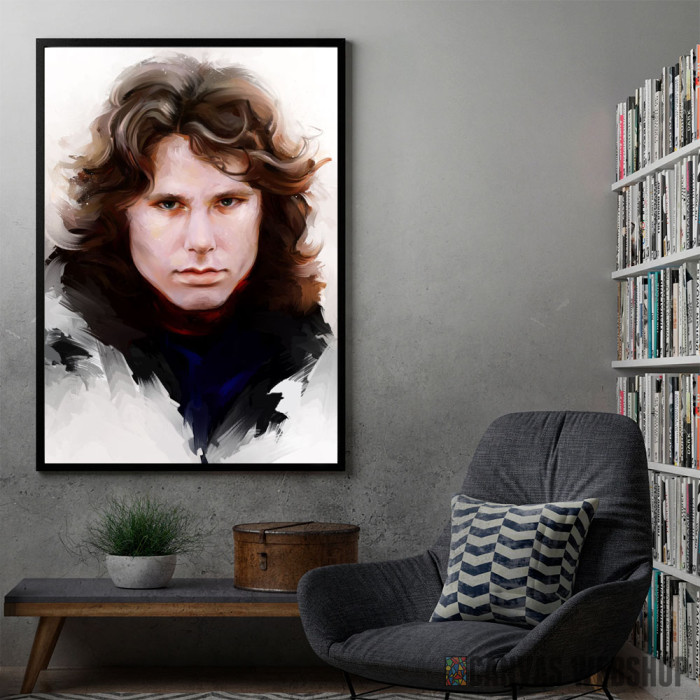 Jim Morrison - uramljen poster