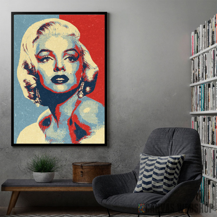 Merlin Monro - uramljen poster