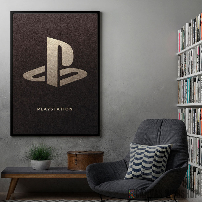 Playstation modern - uramljen poster