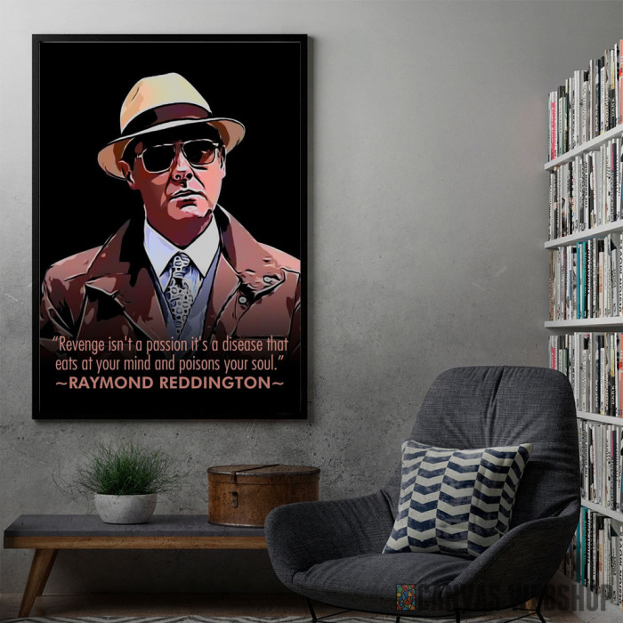 Raymond Reddington - uramljen poster