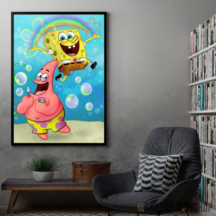 Spongebob Squarepants - uramljen poster