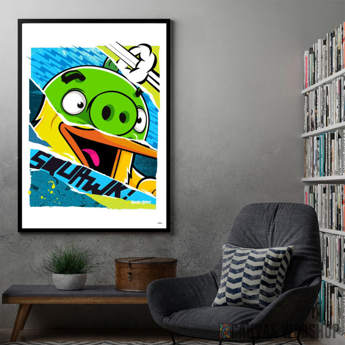 Squawk - uramljen poster