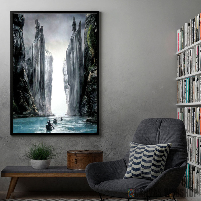 The lord of the rings 3 - uramljen poster