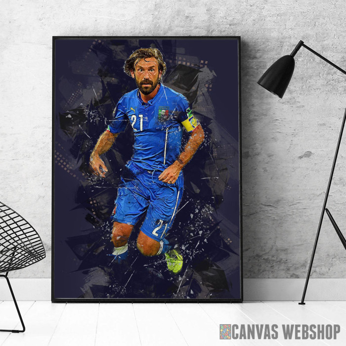 Andrea Pirlo - uramljen poster