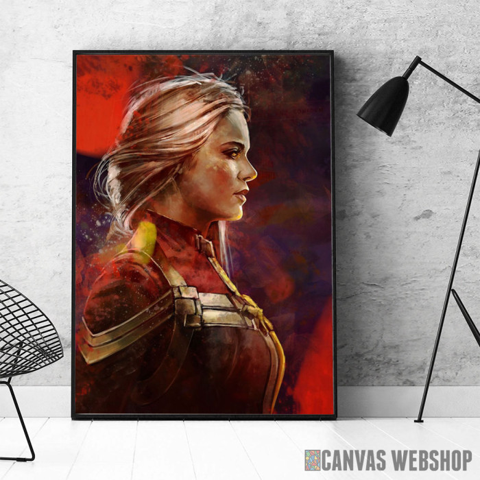 Carol Danvers - uramljen poster